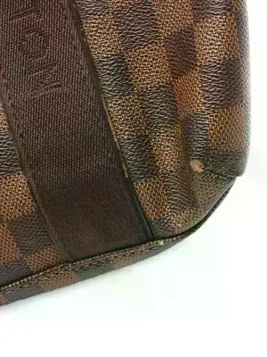 LOUIS VUITTON 2008 Beaubourg Damier Ebene Tote Bag