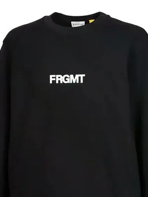 Moncler X Fragment Logo-print Cotton Sweater
