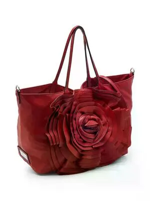 Valentino Garavani Petale Rose Tote Bag - Red