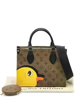 LOUIS VUITTON X Sun Yitian 2020 Duck Monogram Tote Bag