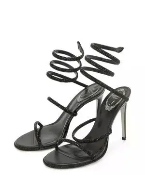 Rene Caovilla Cleo Satin Sandals