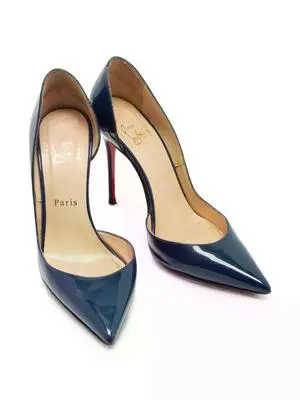 CHRISTIAN LOUBOUTIN Iriza Patent Leather Pumps
