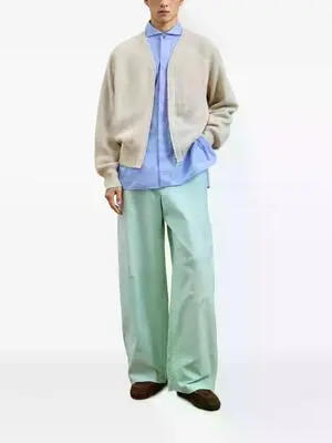 CROQUIS V-neck Zip-up Cardigan