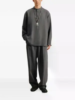 CROQUIS Oversized Long-sleeve Shirt