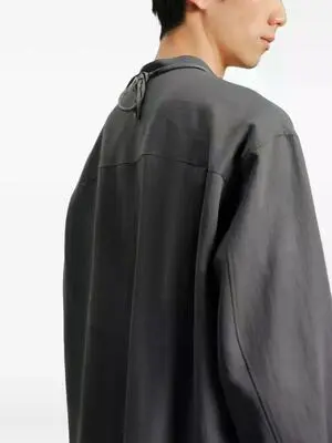 CROQUIS Oversized Long-sleeve Shirt