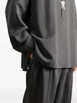 CROQUIS Oversized Long-sleeve Shirt