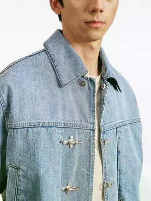 CROQUIS Lobster-claw Clasp Denim Jacket