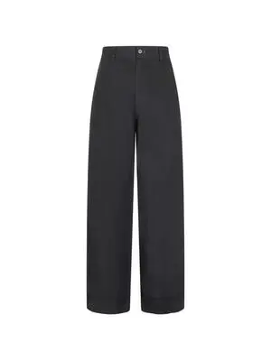 CROQUIS Straight-leg Trousers - Grey