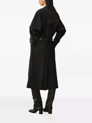 LESS Pleated Dolman-sleeve Shirt