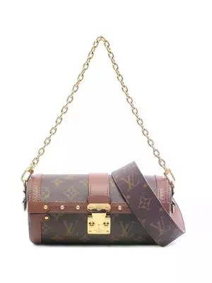 LOUIS VUITTON 2021 Papillon Trunk Monogram Tote Bag - Brown