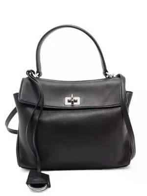 Balenciaga Mini Rodeo Turn-lock Tote Bag - Black