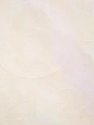 MAISON MARGIELA Numeric Logo Beach Towel - Neutrals