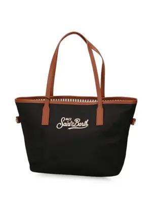 MC2 SAINT BARTH Handbag Mid Nylon "city Bag Mid Nylon - Black