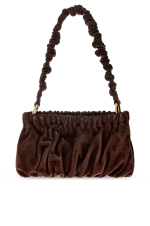 Marni Suede Gathered Bag