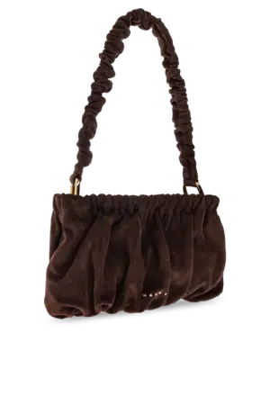 Marni Suede Gathered Bag