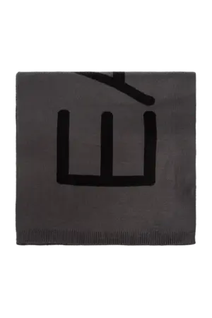 EA7 Scarf With Logo - Grey