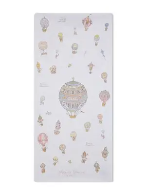ATELIER CHOUX Fitted Sheet "hot Air Balloons