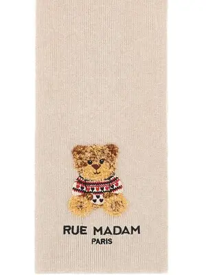 RUE MADAM PARIS Marvin Love Scarf - Beige
