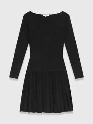The Fold Rothes Knit Mini Dress