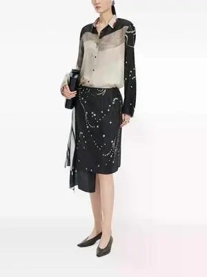 JNBY Pearl-print Silk Shirt