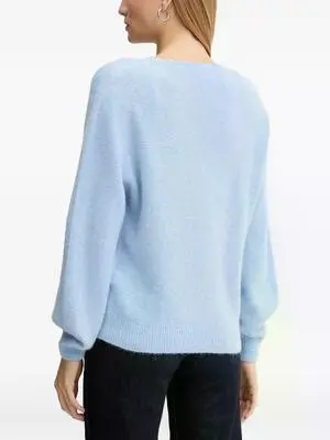 MORGAN V-neck Long-sleeved Sweater