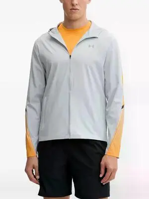 Under Armour Logo-print Hooded Jacket - Grey