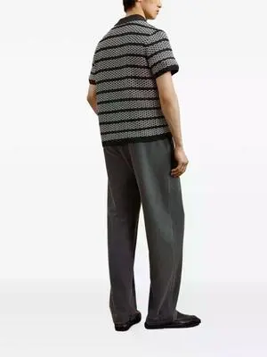 CROQUIS Drawstring Relaxed-fit Straight-leg Trousers