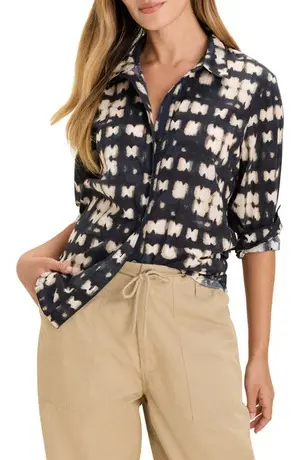 NZ BY NIC AND ZOE Shibori Cotton Shirt