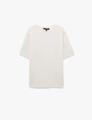 Koton Short Sleeve Knit T-shirt