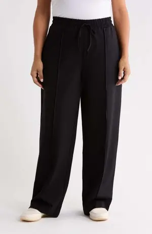 Caslon Ponte Pull-on Wide Leg Pants