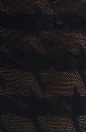 Hue Bold Houndstooth Knee High Tights
