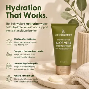 URBAN HYDRATION Aloe Vera Leaf Gel Moisturizer And Serum