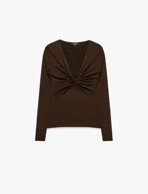 Koton V Neck T-shirt