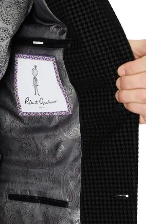 Robert Graham Somerton Houndstooth Woven Sport Coat