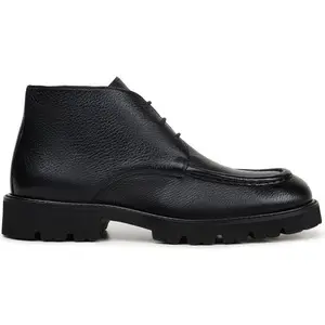 BELVEDERE Rinaldo Moc Toe Chukka Boot - Black