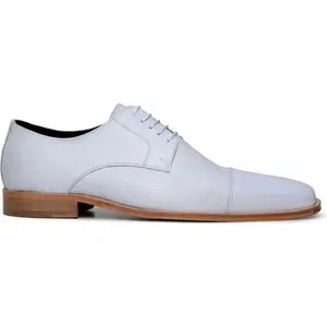 BELVEDERE Alexander Cap Toe Derby - White