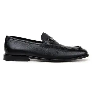 BELVEDERE Emilio Horsebit Loafer - Black
