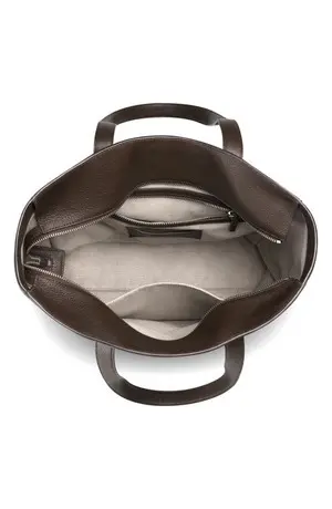 Shinola Canfield North-south Pebbled Leather Tote