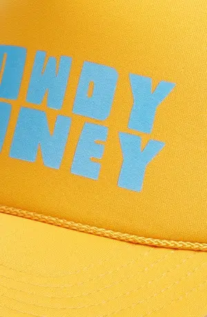 FRIDAY FEELIN’ Howdy Honey Baseball Cap - Gold