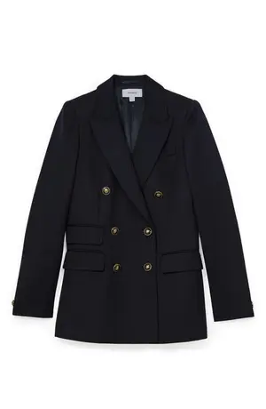 REISS Lauryn Double Breasted Blazer
