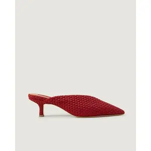 NAGHEDI Strada Kitten Heel - Rosso