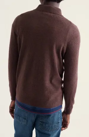 SEASALT CORNWALL Prow Quarter Zip Jumper