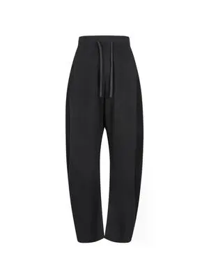 CROQUIS Wide-leg Trousers - Black