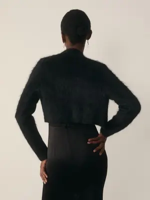 The Fold Featherweight Evening Bolero Cardigan