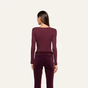 L'Agence Elara Scoopneck Bodysuit