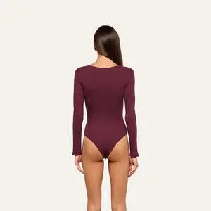 L'Agence Elara Scoopneck Bodysuit