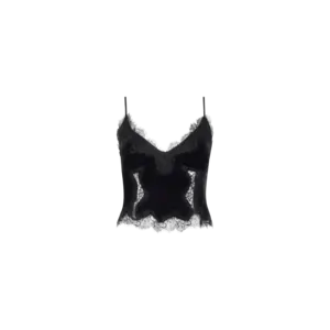L'Agence Kimber Velvet Lace Camisole