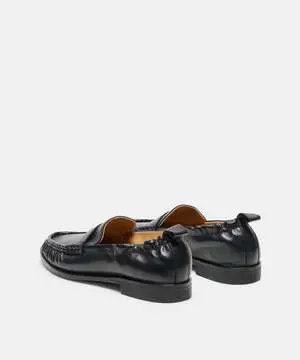 DOLCEVITA Ramzie Loafers - Black Leather