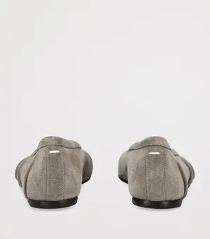 MAISON MARGIELA Suede Tabi Ballet Flats