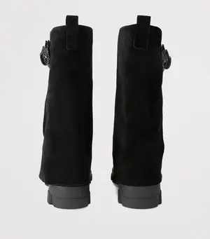 Kurt Geiger Suede Stomp Foldover Boots 50
